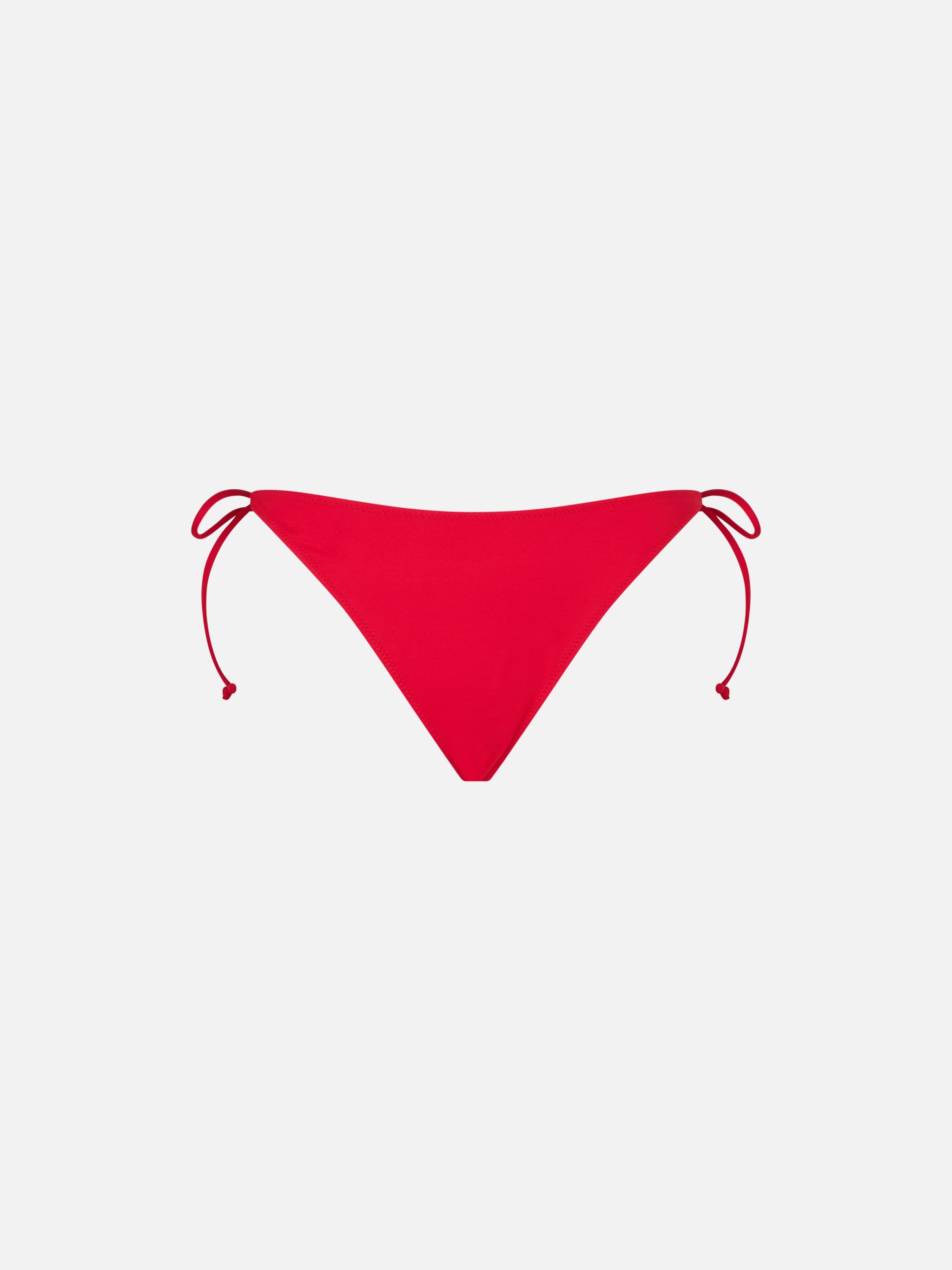 Woman Red Classic Swim Briefs Virgo Mc2 Saint Barth