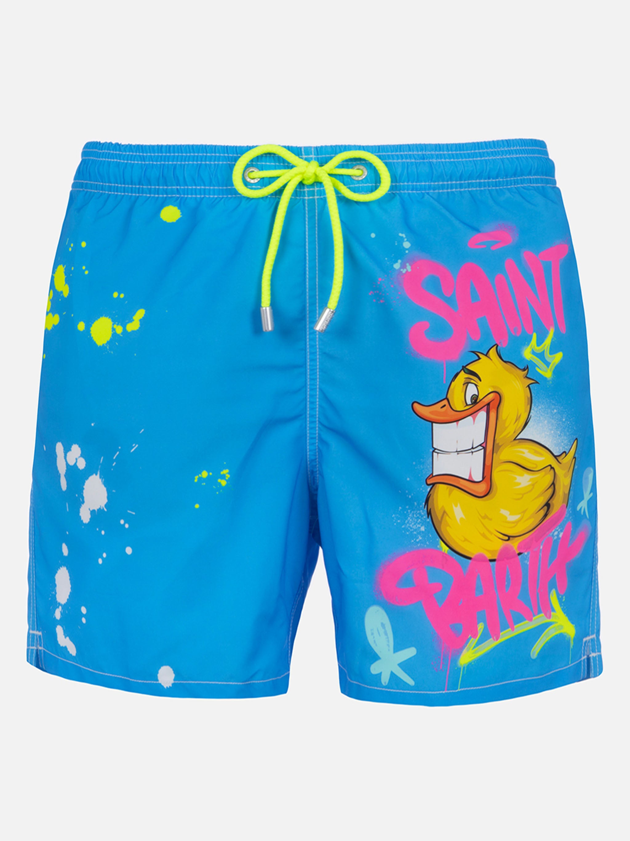 Gustavia Mid-Length Swim Shorts with Ducky Cryptopuppets Special ...